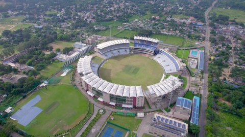 Jsca International Stadium Complex Jharkhand State Stock Footage Video ...