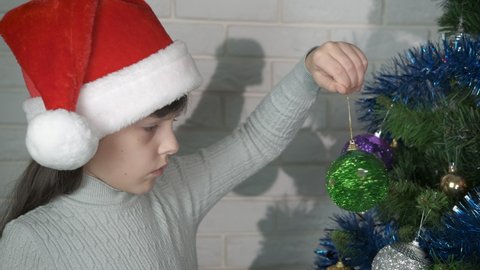 Child No Presents Christmas Sad Little Stock Footage Video (100% ...