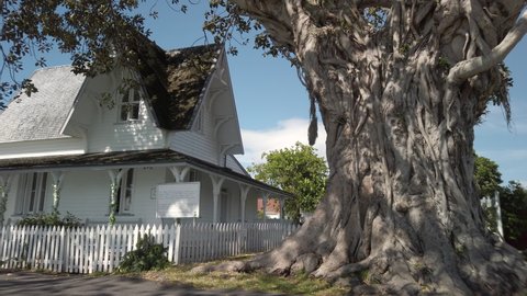 Historic Wooden House Russell Town New Stock Footage Video (100% ...