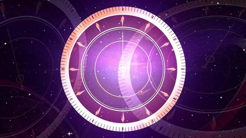 Time Traveling 4k Animation Fast Rotating Stock Footage Video (100% ...