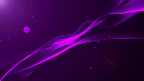 Purple Electricity Particle Form Futuristic Neon Stock Footage Video ...