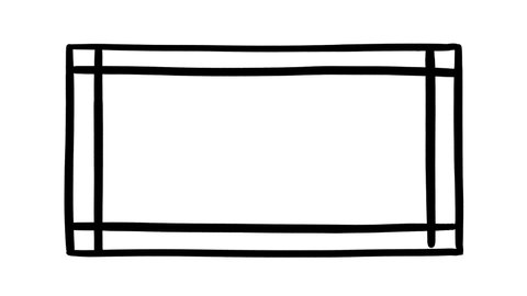 Hand Drawn Double Frame Stop Motion Stock Footage Video (100% Royalty ...