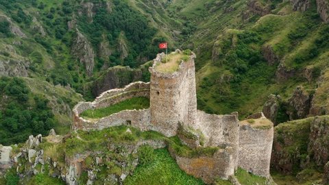 Devil Castle Seytan Kalesi Known Cildiran Stock Footage Video (100% ...