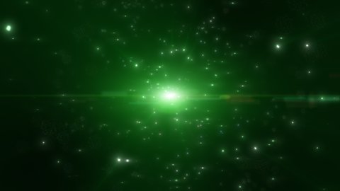 Green Dust Particles Explosion Light Ray Stock Footage Video (100% ...