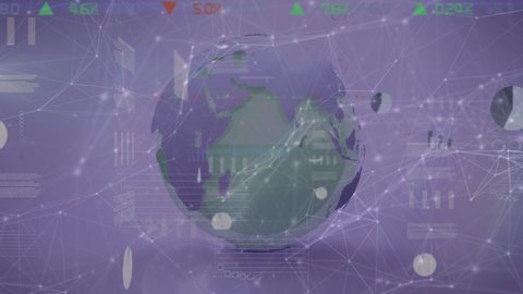 Animation Connecting Dots Graphs Charts Data Stock Footage Video (100% Royalty-free) 1093745589 ...