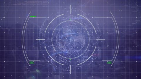 Animation Dna Clone Text Hud Processing Stock Footage Video (100% ...