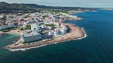 O Beach Ibiza Lavish Beach Resort Stock Footage Video (100% Royalty ...