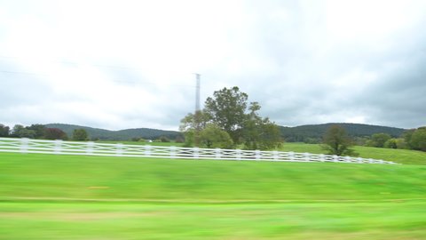 Side Point View Pov Car Driving Stock Footage Video (100% Royalty-free ...