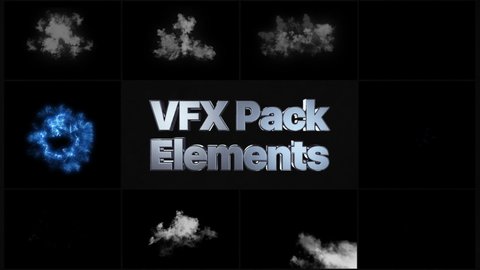 Vfx Elements 06 Motion Graphics Pack Stock Footage Video (100% Royalty ...