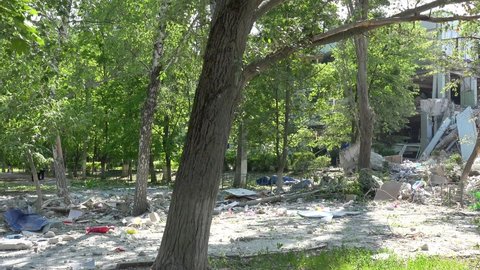 Ukraine Circa 2022 Ukrainian Middle School Stock Footage Video (100% ...