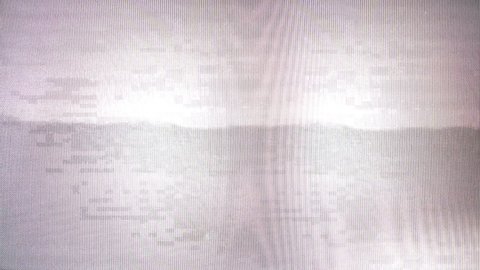 Analogue Vintage Practical Vhs Vcr Noise Stock Footage Video (100% ...