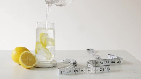 Process Pouring Clean Water Jug Into Stock Footage Video (100% Royalty ...