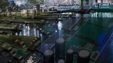 Animation Profile Icons Connecting Lines 3d Stock Footage Video (100% Royalty-free) 1093889783 ...