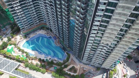 Seaside Commercial Residential Construction Site Kai Stock Footage ...