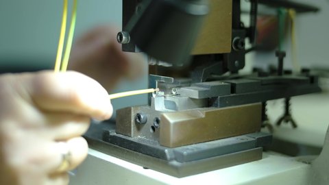 Electric Cable Production Line Process Cable Stock Footage Video (100% ...