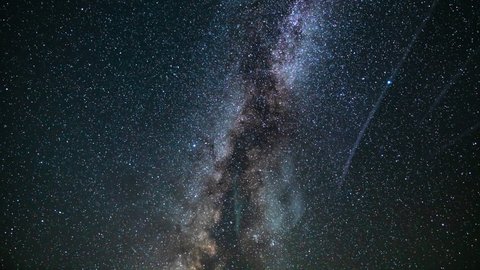 Aurora Green Milky Way Loop 24mm Stock Footage Video (100% Royalty-free ...