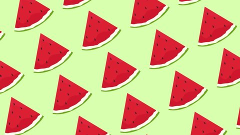 Looping Motion Summer Fruit Background Animation Stock Footage Video ...