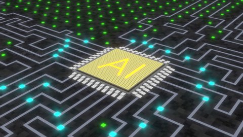 Quantum Technologies Processor Ai Future Technology Stock Footage Video (100% Royalty-free ...