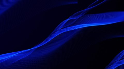 Animated Dark Blue Color Wavy Pattern Stock Footage Video (100% Royalty ...