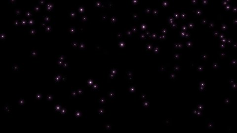 Falling Pink Glitter Particles Overlay Stock Footage Video (100% ...