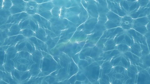 Water Caustic Background Seamless Looping 3d Stock Footage Video (100% ...