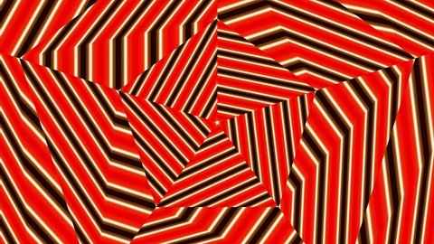 Multicolor Psychedelic Optical Illusion Abstract Hypnotic Stock Footage ...