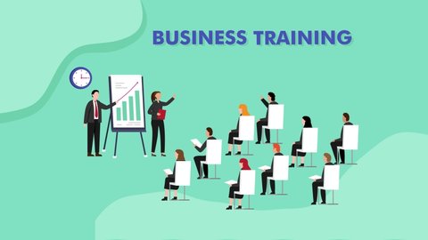 176 Employee training cartoon Stock Video Footage - 4K and HD Video ...