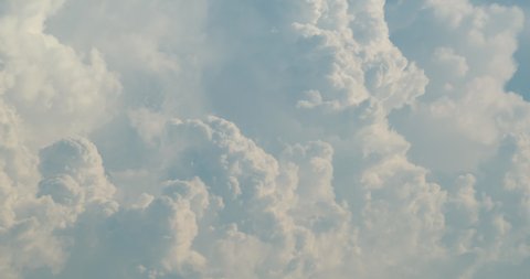 Big Cloud Texture Thunderstorm Clouds Severe Stock Footage Video (100% ...