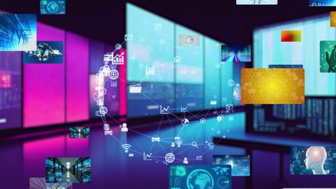 Video Technology Image Generation Ai Stock Footage Video (100% Royalty ...