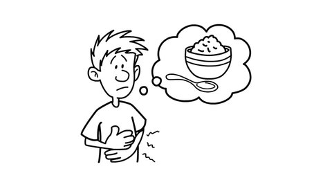 Hungry Boy Clipart