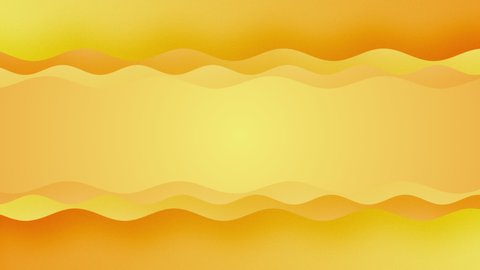 Yellow Wavy Border Motion Background Copy Stock Footage Video (100% ...
