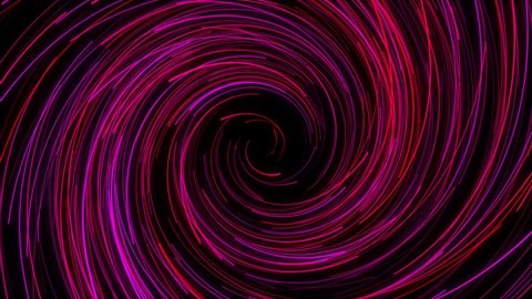 Abstract Pink Hypnotic Spiral Animation Background Stock Footage Video