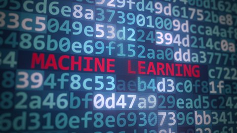 Code Machine Learning Text On Computer Stock Footage Video (100% ...