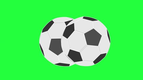 Animated Soccer Ball Countdown Timer 3 Stock Footage Video (100% ...