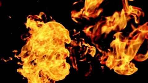 4k Fire Explosion Explosion Fire Bomb Stock Footage Video (100% Royalty ...