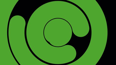 Circle Matte Transition Transparent Background Stock Footage Video (100 ...