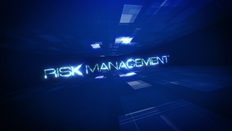 Risk Management Science Technology Futuristic Cinematic Stock Footage ...