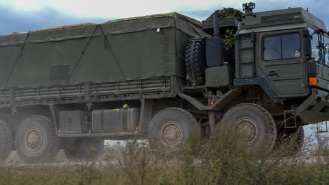 British Army Man Sv 8x8 Epls Stock Footage Video (100% Royalty-free ...