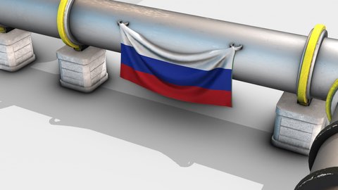 Industrial Pipes Russia Serbia 3d Animation Stock Footage Video (100% ...