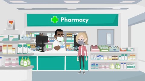 Medical Pharmacy 2d Animation Explainer Video Stock Footage Video (100% Royalty-free) 1094373925 ...