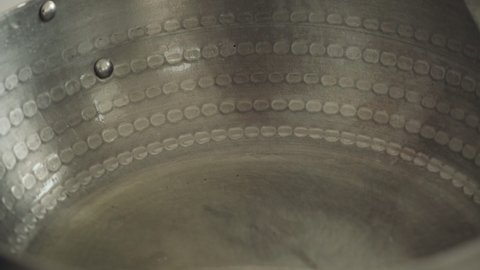 Accelerated Shooting How Wax Melts Iron Stock Footage Video (100% ...