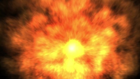 Realistic Fire Explosion 4k Background Stock Footage Video (100% ...