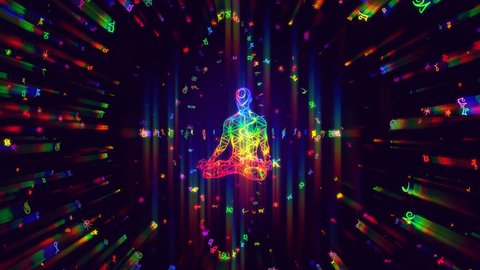 Looped 3d Animation Magic Mantra Creates Stock Footage Video (100% ...