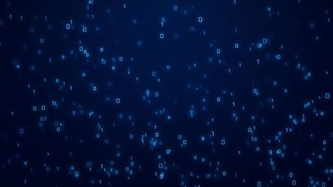 Computer Binary Code Numbers Falling Computer Stock Footage Video (100% Royalty-free) 1094481145 ...