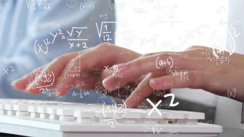 Closeup Vdo Image Business Woman Hands Stock Footage Video (100% ...