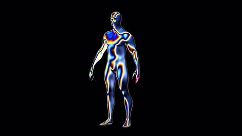 3d Man Body Rotating Man Body Stock Footage Video (100% Royalty-free ...