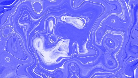Abstract Blue Color Liquid Animated Background Stock Footage Video (100 ...