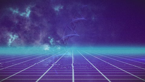 Animation Clone Text On Dna Strand Stock Footage Video (100% Royalty ...