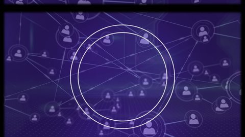 Animation Glitch Effect Scope Scanning Over Stock Footage Video (100% Royalty-free) 1094564185 ...