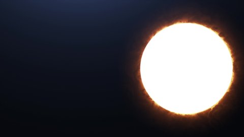 Cinematic Sun Space Stars Background Stock Footage Video (100% Royalty ...